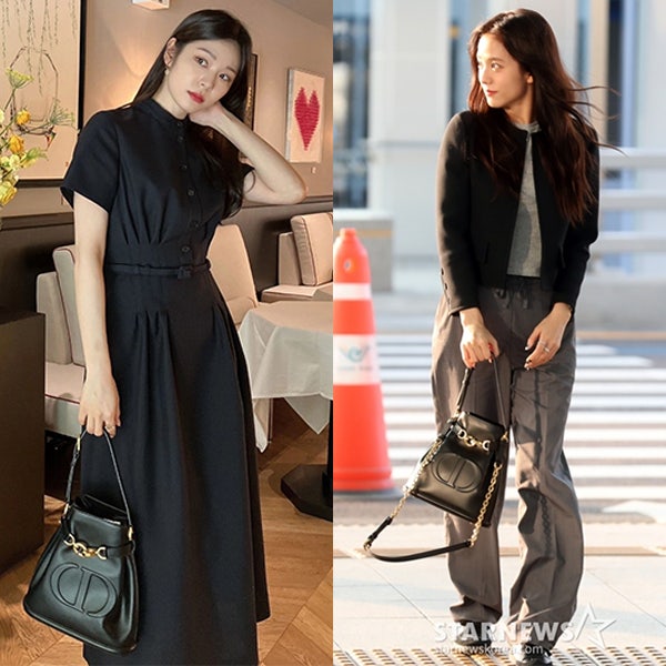김연아 블랙핑크 지수 선물받은 신상 가방 디올 씨에스트백 Cest 버킷백 가격은 네이버 블로그