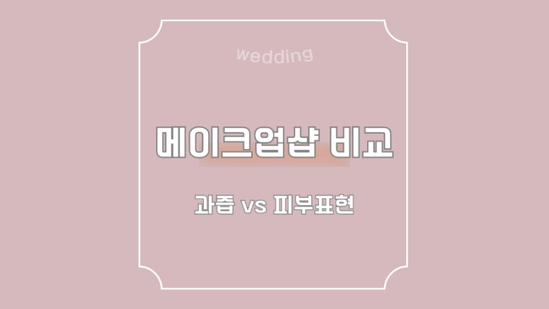 과즙 Vs 피부표현 메이크업샵 느낌 비교 요닝 세이엇데이 뷰티진동희 애브뉴준오 김활란 제이웨딩 제휴 네이버 블로그