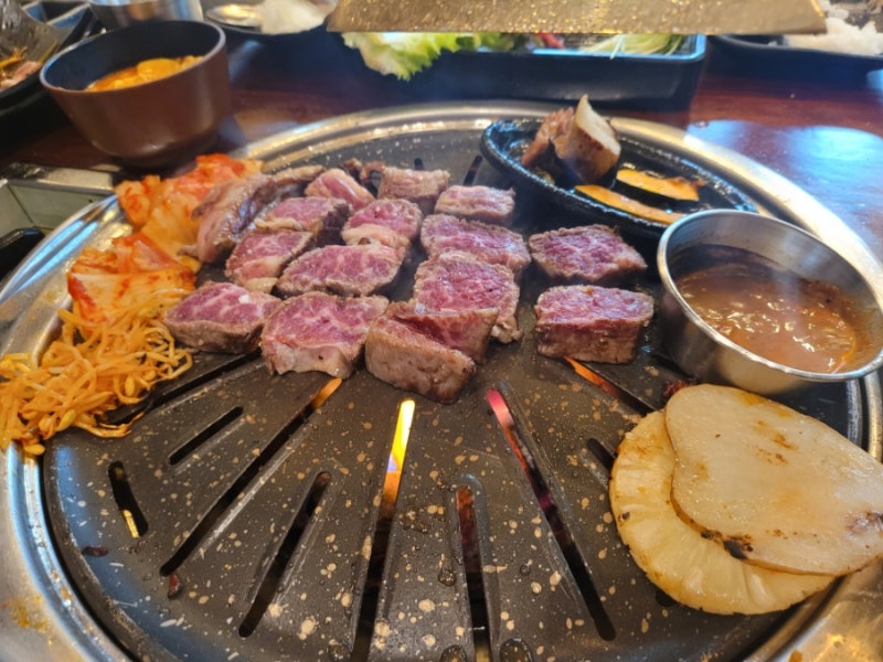경기 동탄 호수공원 섬맛의공방 제주이야기 구워주는 돼지고기 맛집 가족들이랑 오붓하게 맛 후기 네이버 블로그