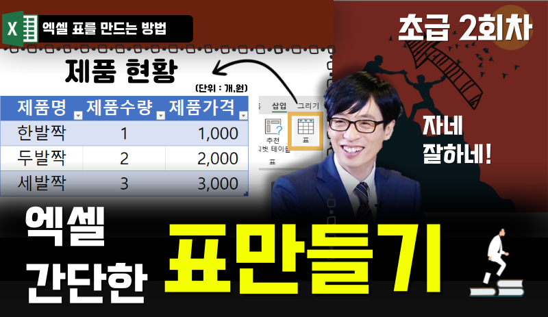 엑셀 간단한 표 만들기 보고서 표를 쉽게 초딩도 가능 네이버 블로그