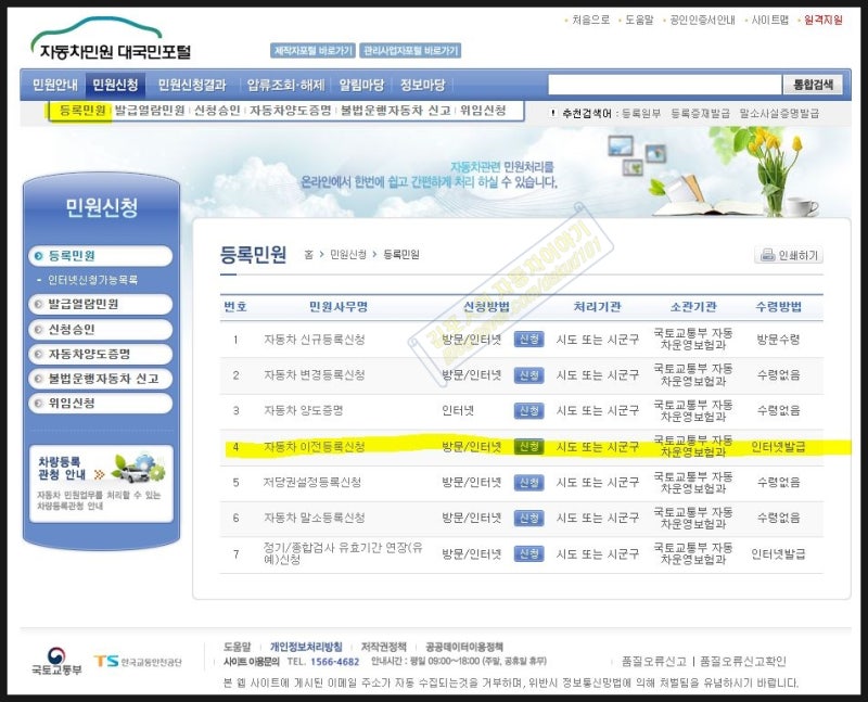 중고차 개인간 거래 인터넷온라인으로 양도양수하는 방법 네이버 블로그