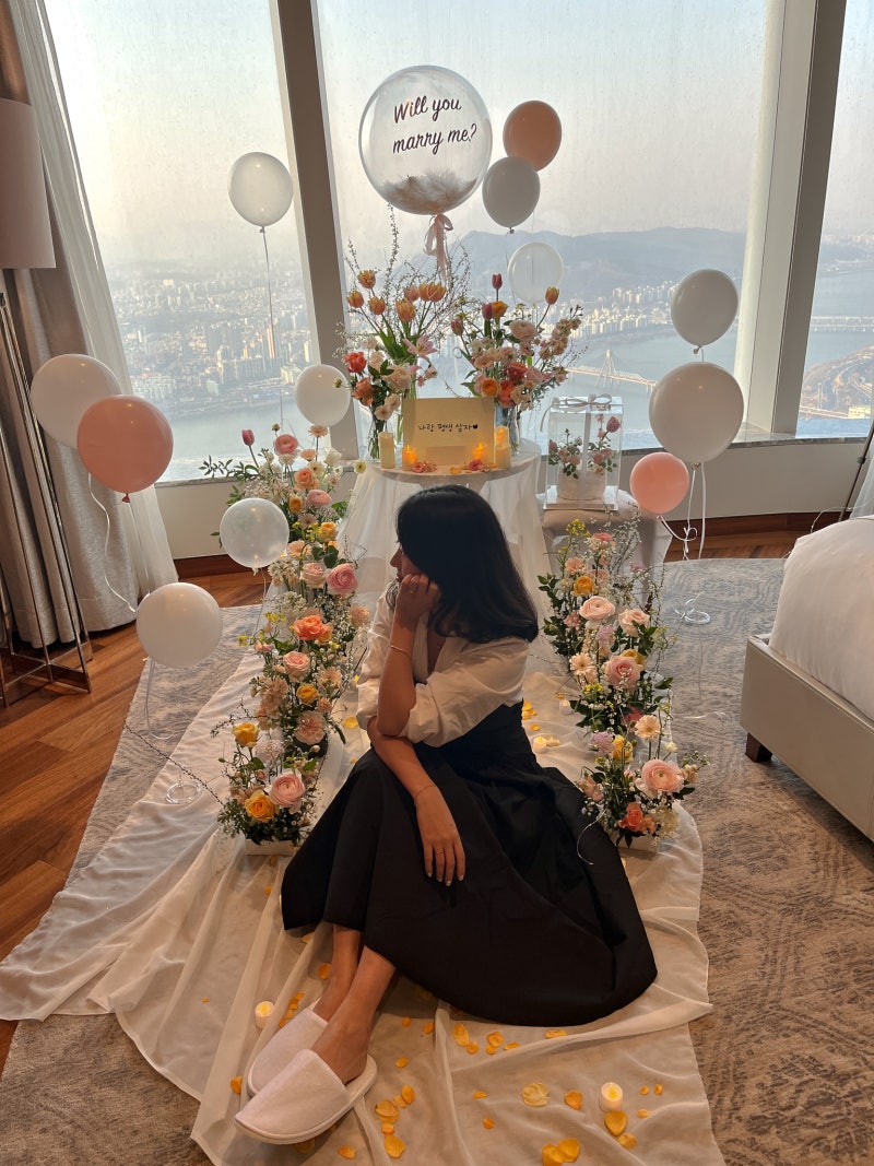 시그니엘 프로포즈 받았어요 비용 패키지 꿀팁 총 정리 네이버 블로그