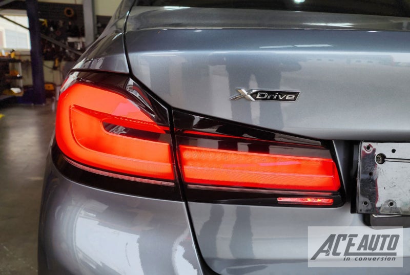 Bmw 신형개조 5시리즈 G30 전기형 테일램프 후기형 Kc인증 테일램프로 교환 네이버 블로그