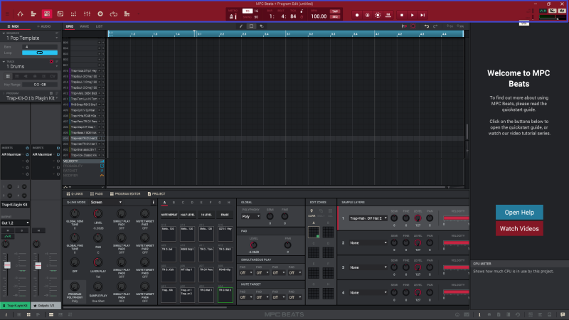 AKAI MPC Beats 무료 DAW 작곡 프로그램 : 네이버 블로그
