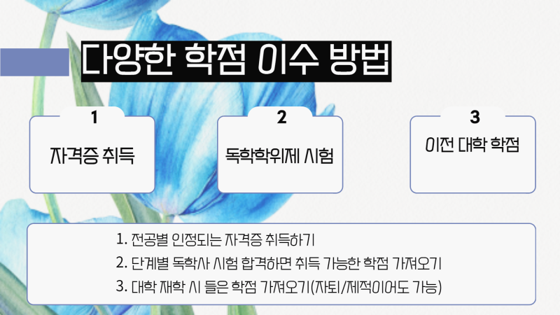 대학교 자퇴 제적 중퇴 후 수능 없이 학력개선 하는법 온라인 학위취득편입대학원 네이버 블로그