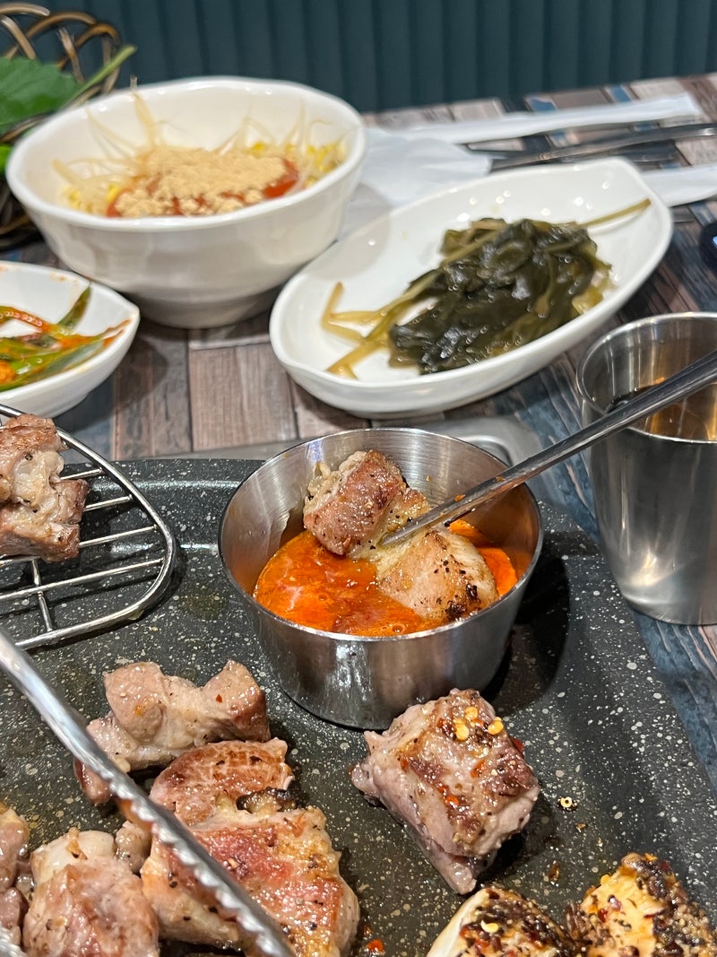 전주 신시가지 고기집 ‘류목삼 연탄 초벌 월계수 숙성 삼겹살 네이버 블로그