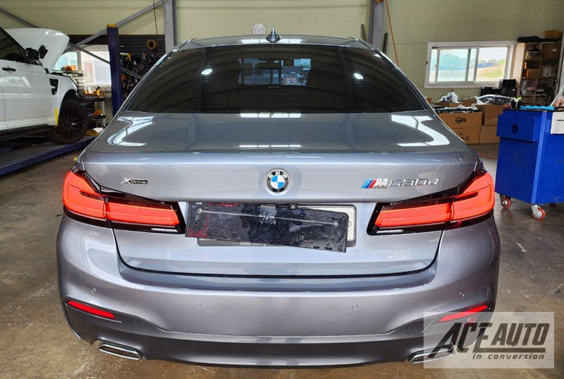 Bmw 신형개조 5시리즈 G30 전기형 테일램프 후기형 Kc인증 테일램프로 교환 네이버 블로그