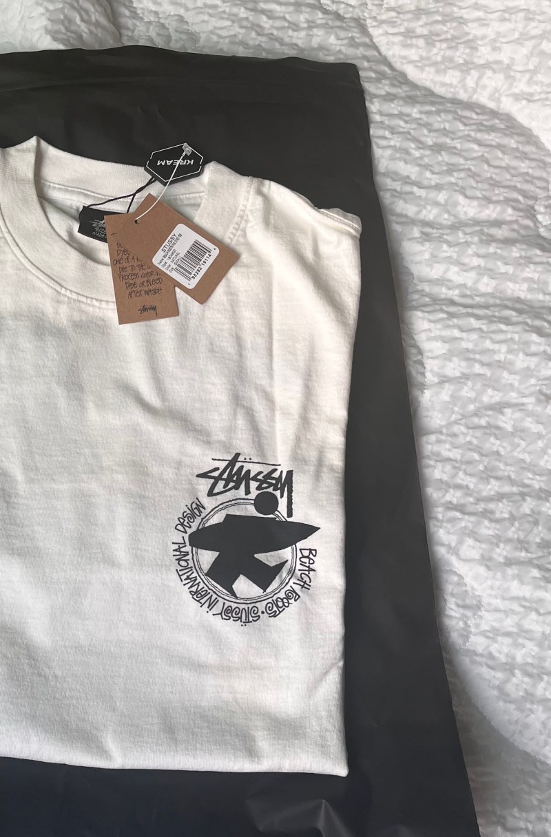스투시 비치 루트 티셔츠 내츄럴 S 사이즈(Stussy Beach Roots T-Shirt Natural) : 네이버 블로그