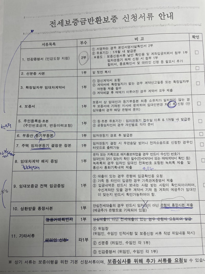 Hug 전세보증보험 이행청구 후기1 전세보증금반환보증 신청서류 주택도시보증공사 서울동부지사 상담하고 왔어요 네이버 블로그
