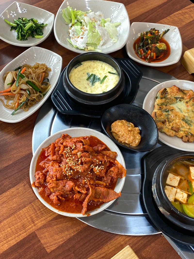 영종도 을왕리 한식 맛집 :: 고목정쌈밥, 솥밥 한정식 먹은 후기 : 네이버 블로그