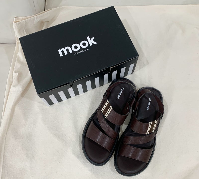 Mook 무크 샌들 추천 여름 남자 데일리룩 휴양지룩 수제화 발편한 남성 신발 코디 네이버 블로그