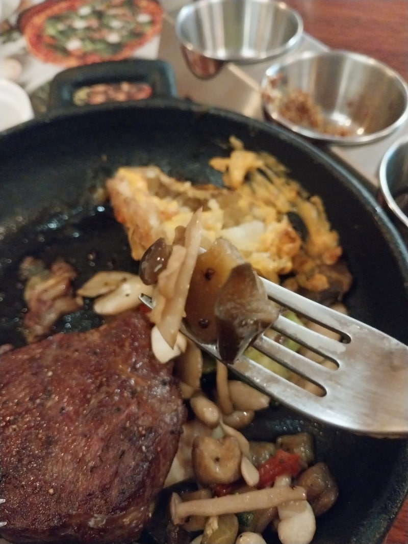 용산역 용산 아이파크몰 맛집 시그니처랩에서 친구와 맛있는 스테이크 세트 먹방 성공♥ 네이버 블로그