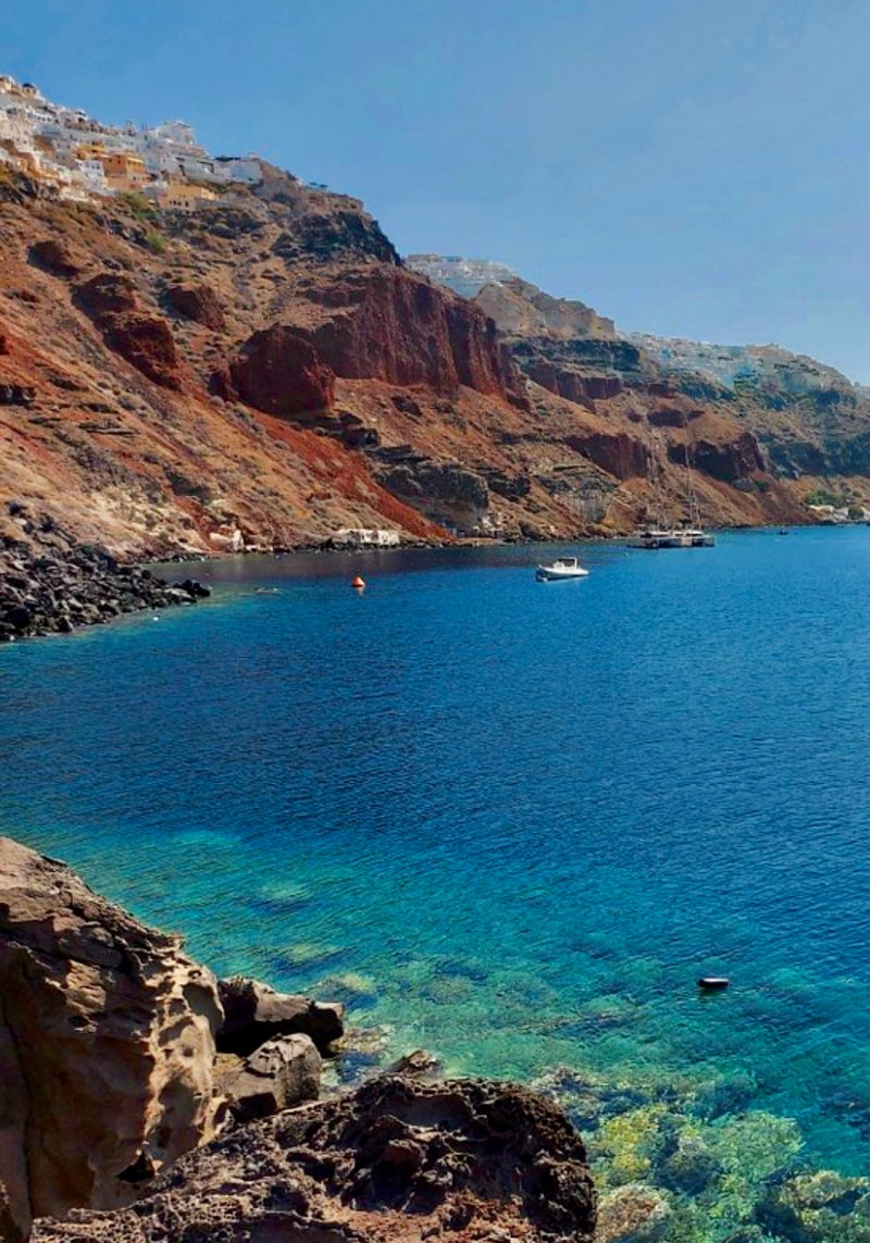 유럽 휴양지 그리스 산토리니 자유 여행 기초정보,관광지,지도,이아마을,피라마을 블루돔 사진스팟(포토존),날씨,아테네에서 산토리니 ...