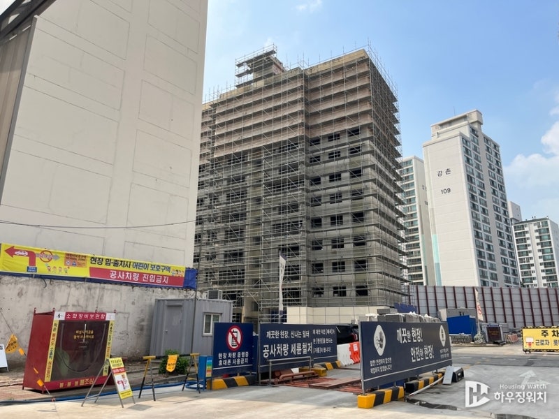 공정률 6 이촌 현대아파트 리모델링 순항골든타임 분양 고심 네이버 블로그