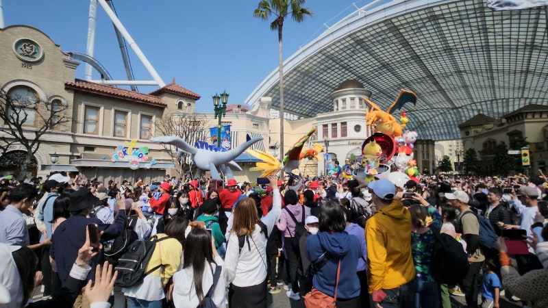 오사카 USJ ｜ 2023 유니버설 스튜디오 재팬(USJ) NO LIMIT! 퍼레이드 댄스! 댄스! 댄스 완벽 분석 가이드[USJ 퍼레이드] : 네이버 블로그