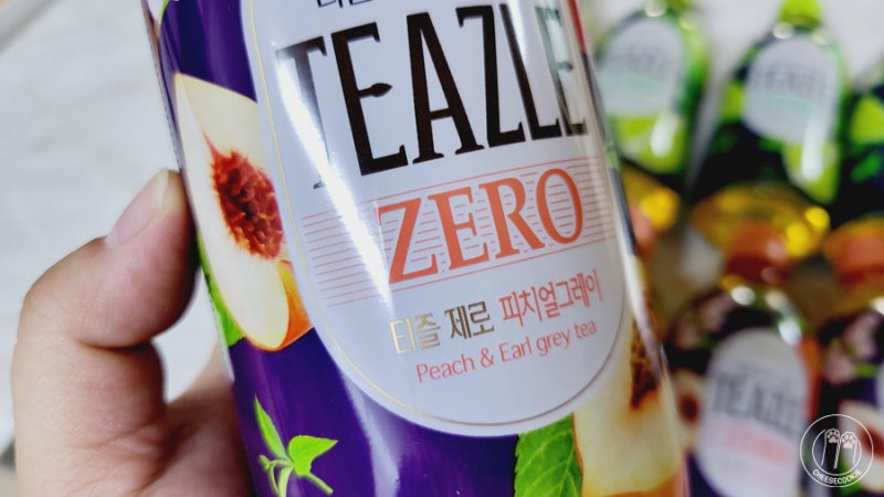 티즐 제로 피치얼그레이 라임민트티 제로칼로리음료 네이버 블로그