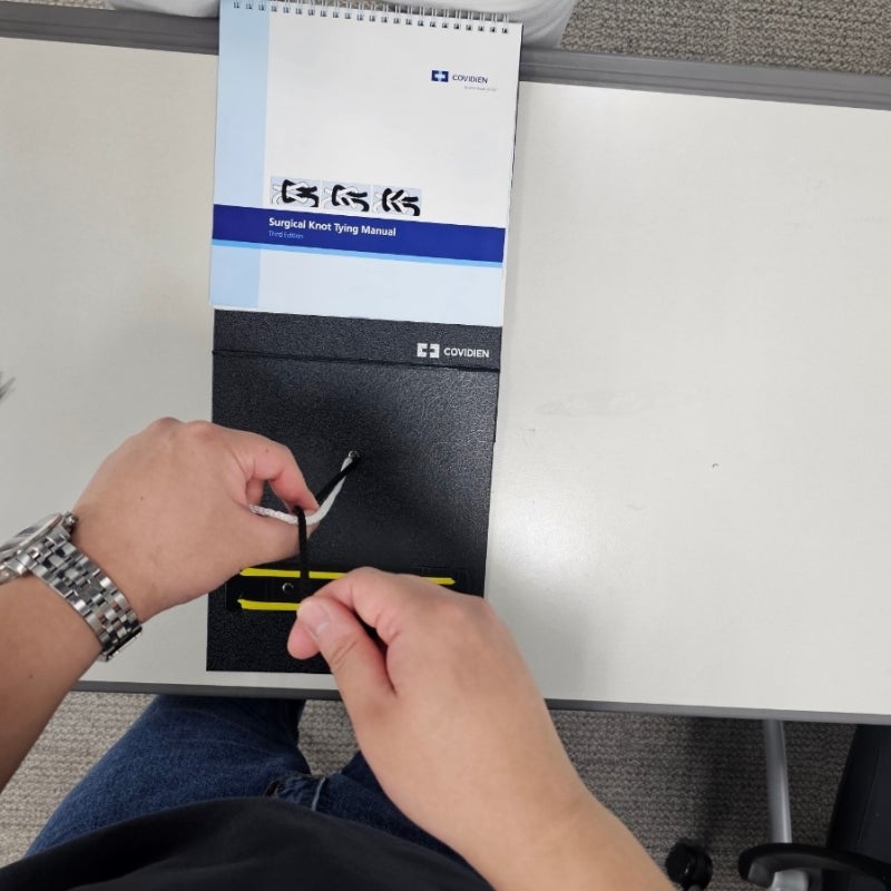 외과 Tie, Two hand Tie 역타이! 연습 또 연습 : 네이버 블로그