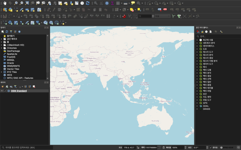 Qgis 사용법 3 객체 선택하기 네이버 블로그
