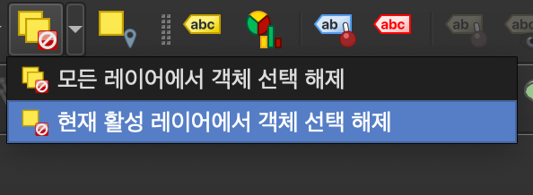 Qgis 사용법 3 객체 선택하기 네이버 블로그
