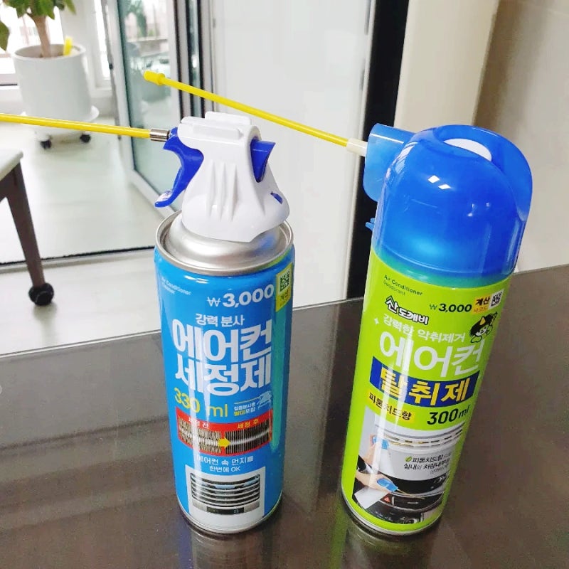 다이소 에어컨 세정제 탈취제 삼성 하우젠 에어컨 스탠드 벽걸이 셀프케어 필터청소하기 필터교체하는 법 네이버 블로그