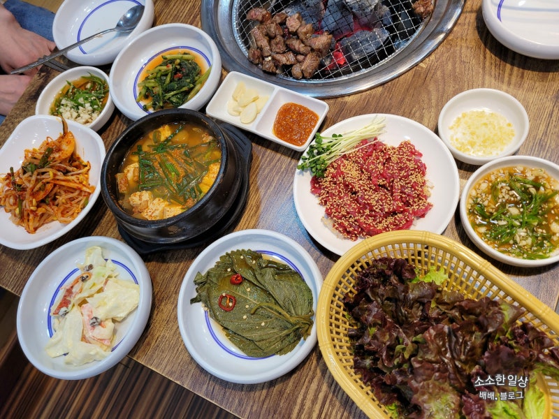 구로디지털단지 고기집금천구 독산동 소갈비한옥집숯불갈비 네이버 블로그