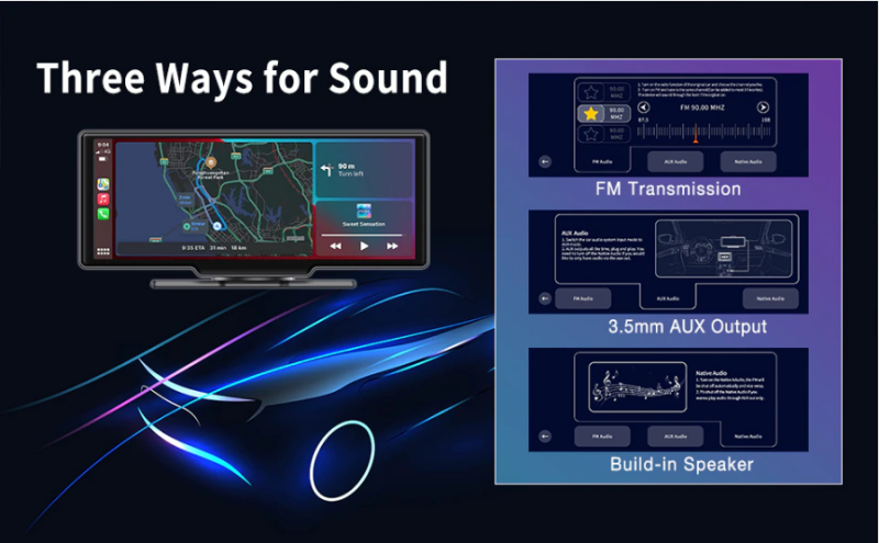 알리 카플레이 10.26인치 대시캠 모니터, IMAGEBON H9 / PRO 블루투스 기능 업데이트 및 H10 신제품 등장 ...
