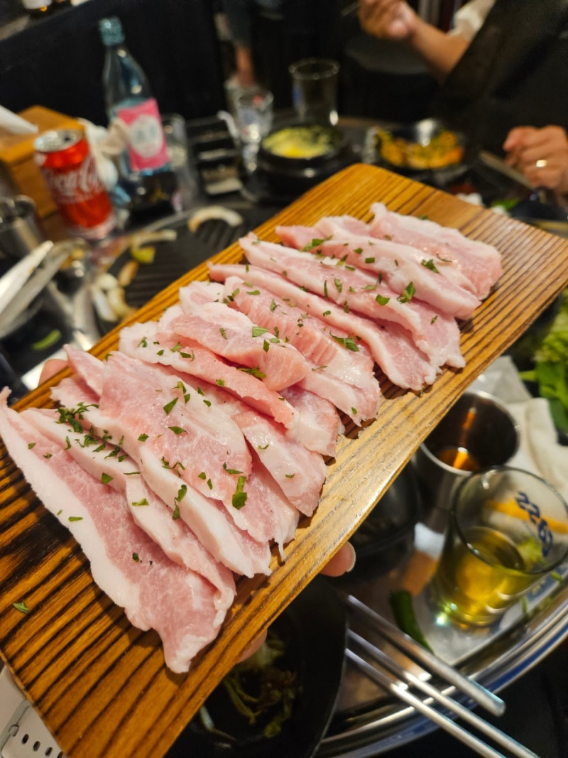 부산부평동맛집남포동고기집 쪽갈비 삼겹살 항정살을 다 먹을 수 있는 강도야지 네이버 블로그