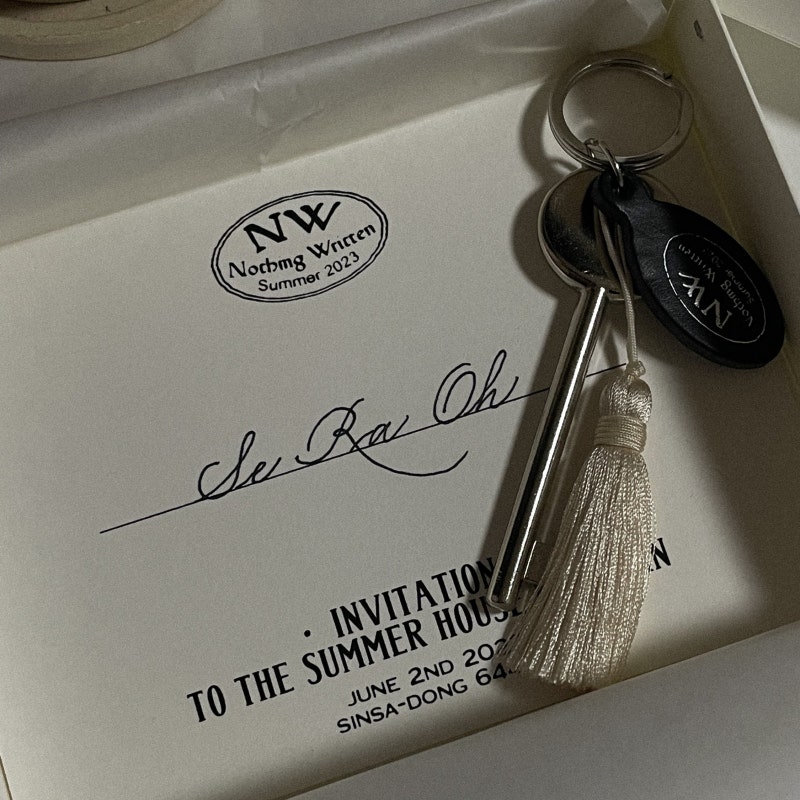 Nothing Written (낫띵리튼) 도산 쇼룸 - 23 summer : 네이버 블로그