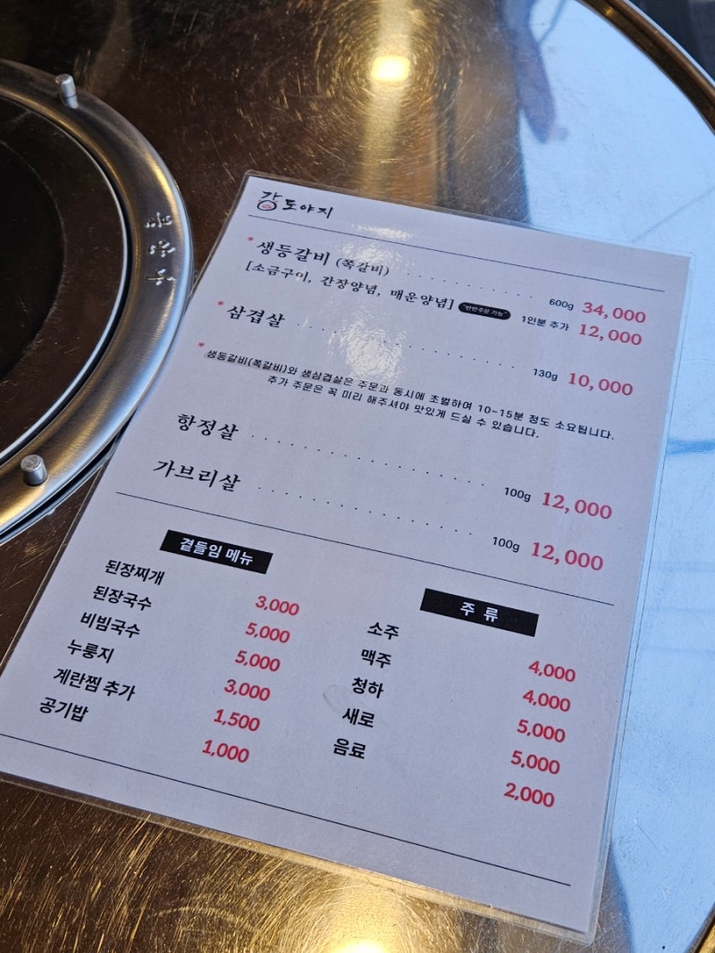부산부평동맛집남포동고기집 쪽갈비 삼겹살 항정살을 다 먹을 수 있는 강도야지 네이버 블로그
