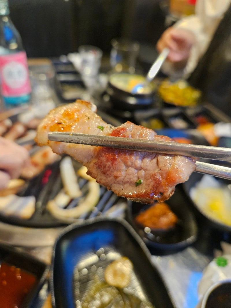부산부평동맛집남포동고기집 쪽갈비 삼겹살 항정살을 다 먹을 수 있는 강도야지 네이버 블로그