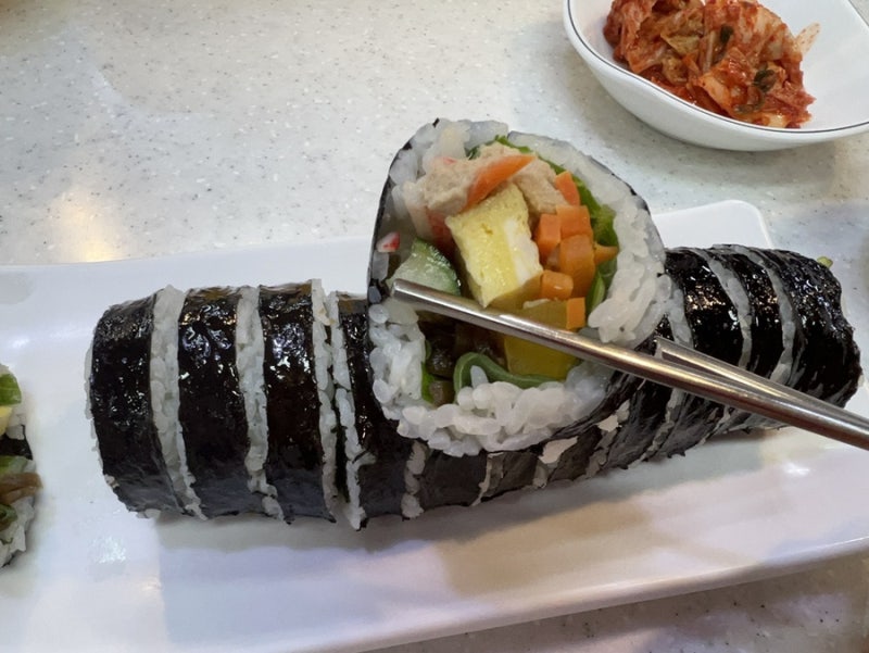 서울 대치동 진미 김밥 미도 종합 상가 지하 1층 김밥집 네이버 블로그