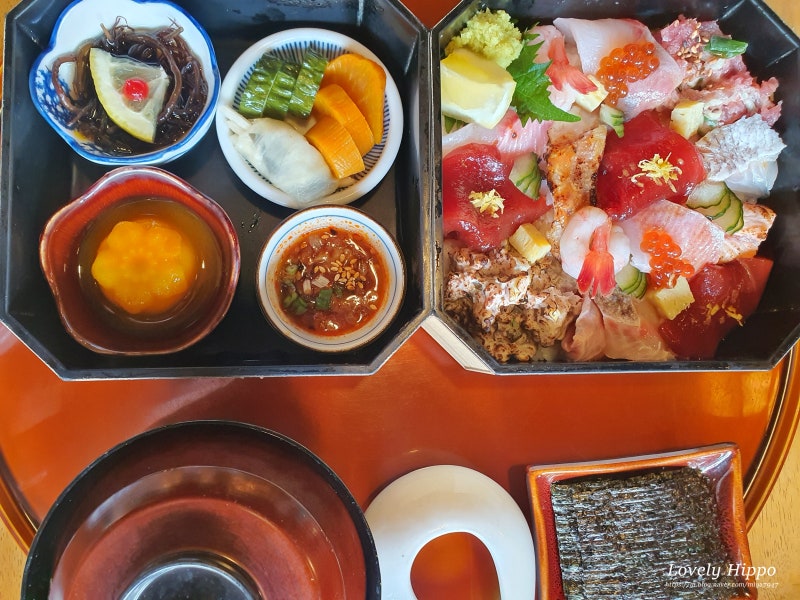 내돈내먹 해운대 해목 먹은 후기민물장어덮밥 카이센동 마구로and사케동 연어사시미 해목 예약방법일본식 해운대 맛집