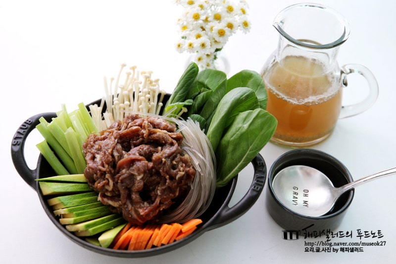 뚝배기불고기 만드는법 불고기전골 국물불고기 소불고기요리 네이버 블로그