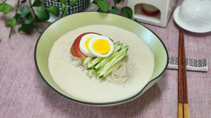 다이어트국수로 딱이네유 무가당 두유와 두부로 콩국수 만드는 법 여름별미 두부콩국수 두유콩국수 쌀국수면 소면요리 네이버 블로그