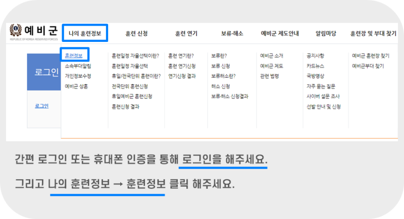 예비군 확인증 교육필증 훈련필증 소집필증 민방위 공가 네이버 블로그
