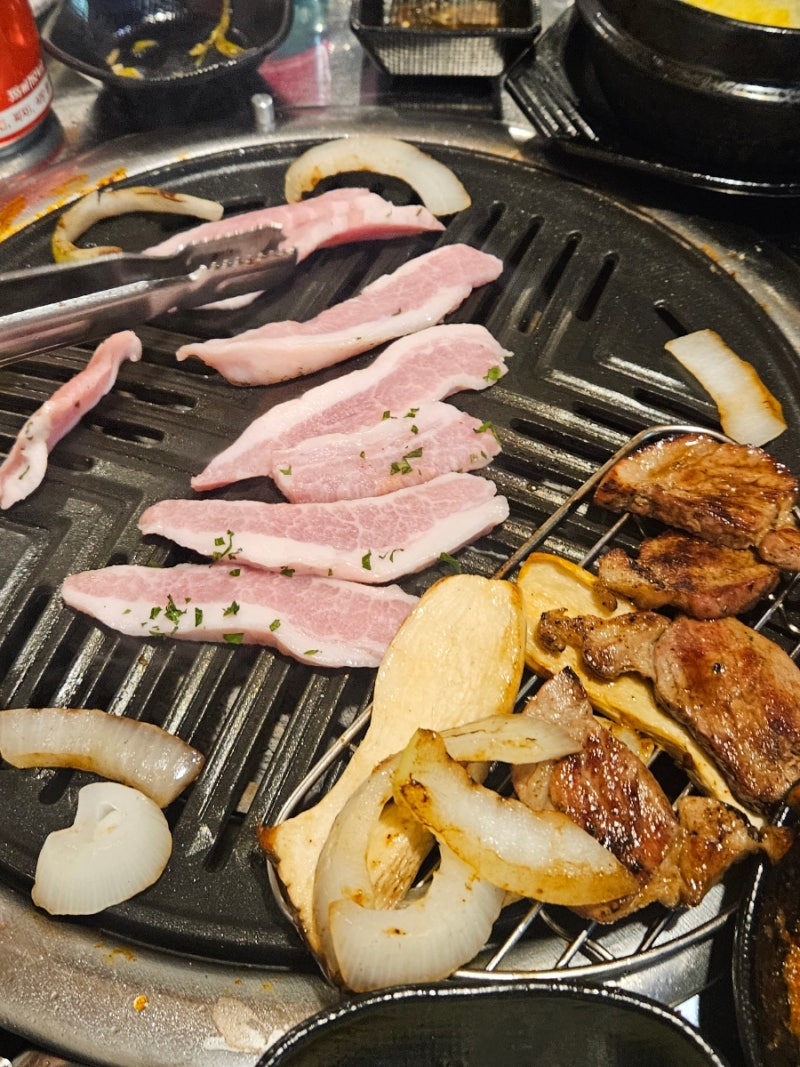 부산부평동맛집남포동고기집 쪽갈비 삼겹살 항정살을 다 먹을 수 있는 강도야지 네이버 블로그