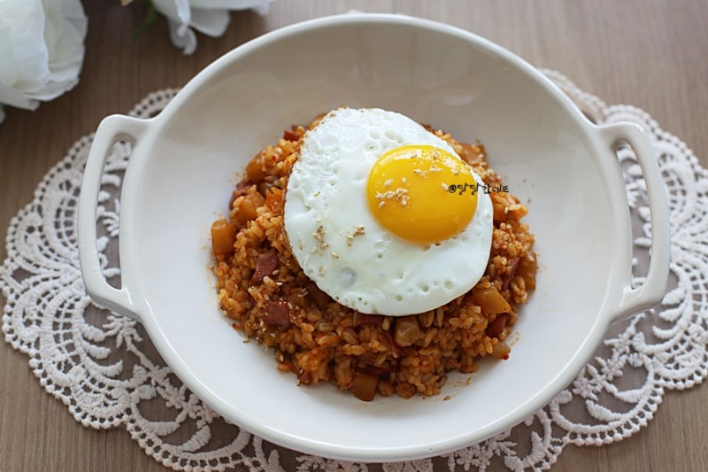 백종원 깍두기볶음밥 레시피 깍두기 요리 : 네이버 블로그