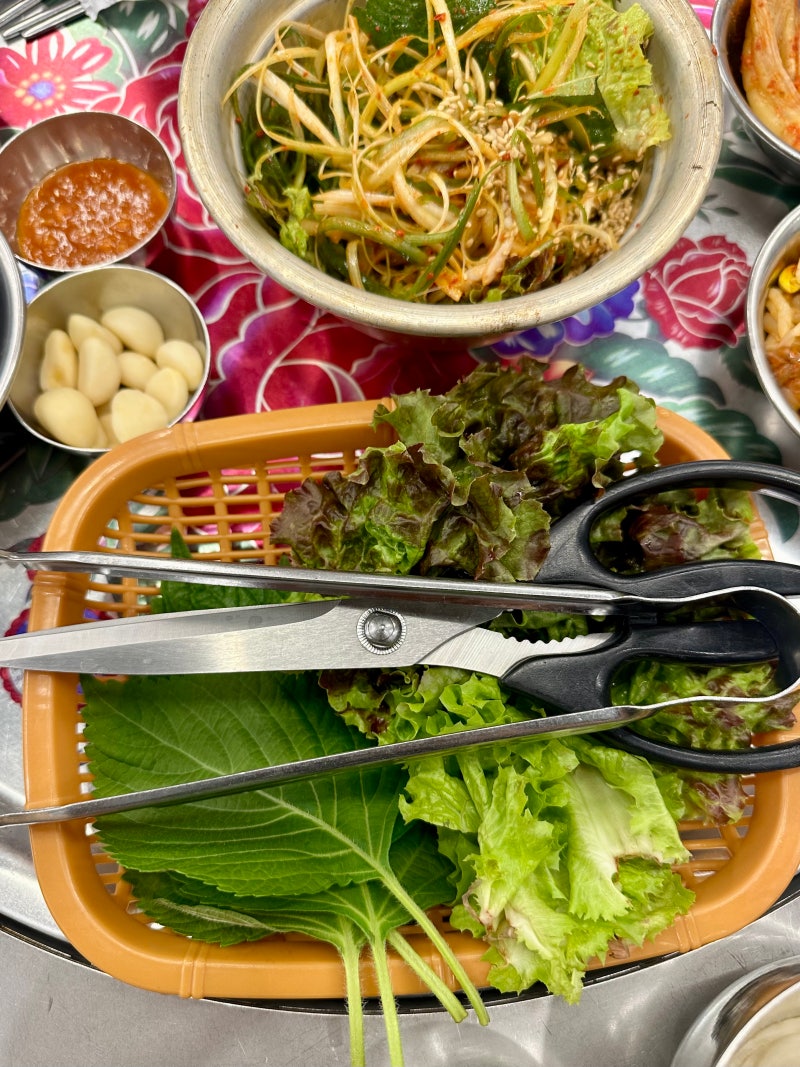 맛집 일기 수원 성균관대역 맛집 율전동 고기집 미나리 삼겹살 ‘목구멍 율전점 네이버 블로그