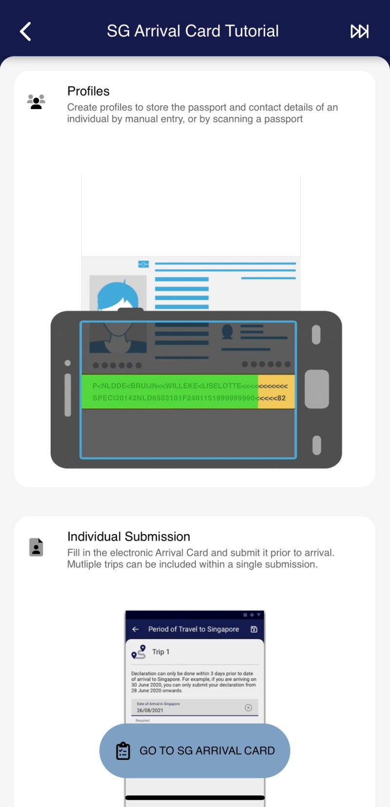 싱가포르 입국 신고서 (SG카드) 온라인 작성 따라하기 : 네이버 블로그