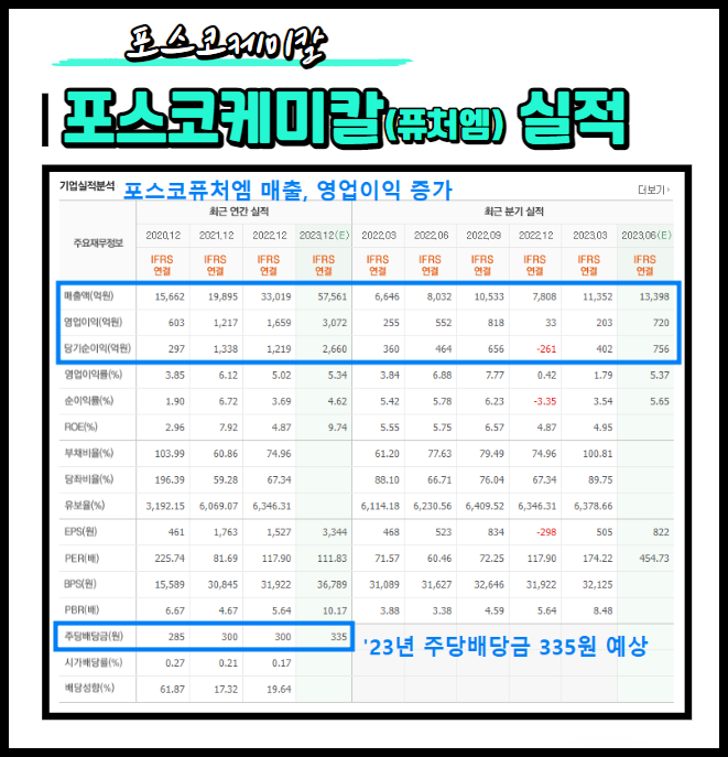 포스코케미칼 주가 전망 정리포스코퓨처엠 목표주가 사명 리튬 실적 배당금 등 네이버 블로그