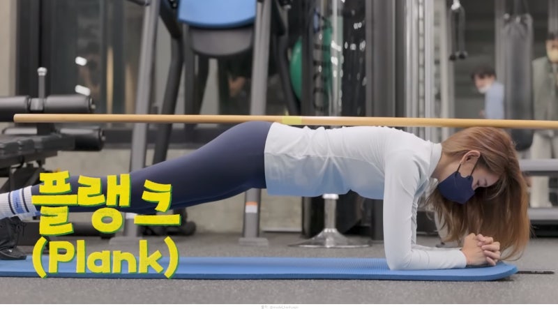 헬스장 복근운동 종류 크런치 리버스크런치 플랭크 자세 사이드밴드 여자 11자복근 옆구리 살빼는 효과 네이버 블로그
