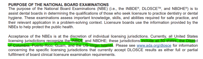 미국 치과의사 국가고시(INBDE) 지원하기 - (1) INBDE Overview(2) DENTPIN 만들기, ECE 인증 ...