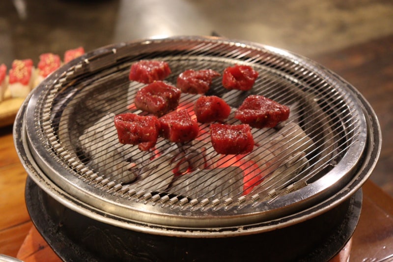 구미 인동 맛집 소고기 육회초밥 무한리필 야끼화로 네이버 블로그
