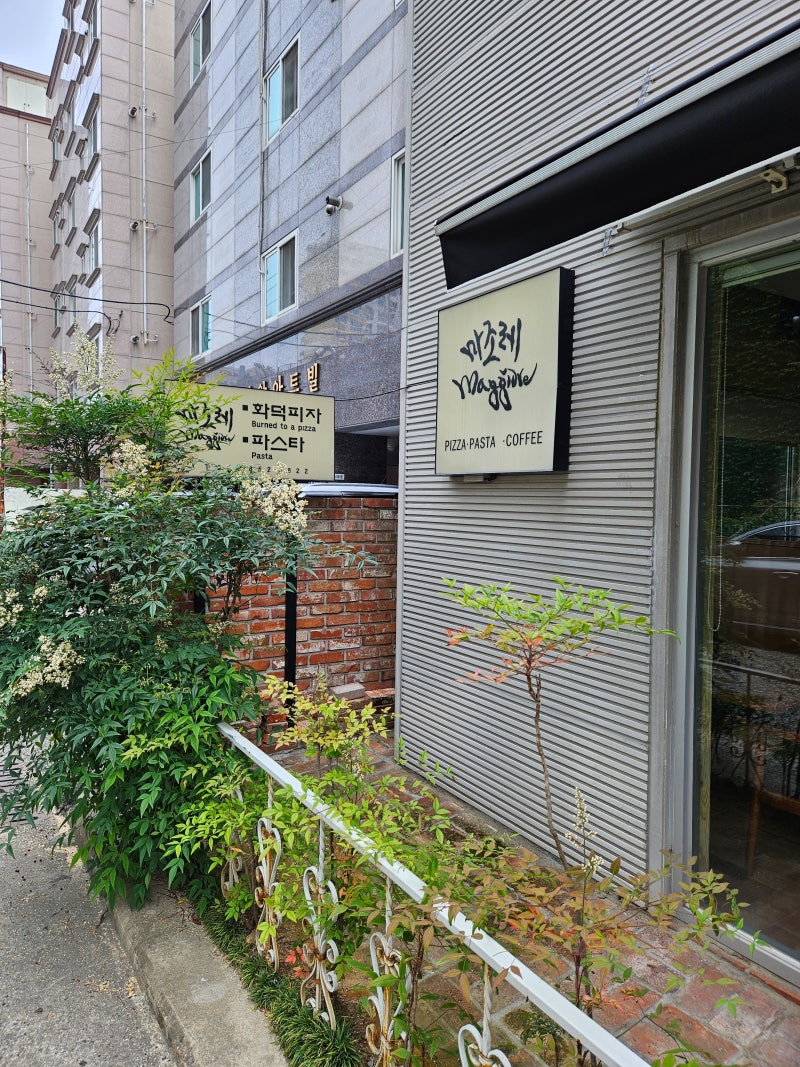 부산시청맛집 파스타와 화덕피자가 맛있는 마조레 런치세트 후기 네이버 블로그
