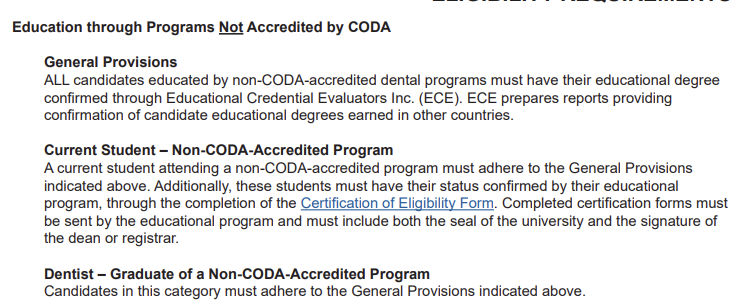 미국 치과의사 국가고시(INBDE) 지원하기 - (1) INBDE Overview(2) DENTPIN 만들기, ECE 인증 ...