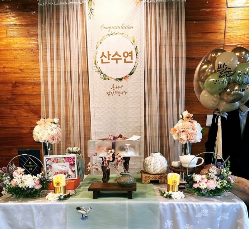 칠순상차림대여 구순연 환갑파티 칠순잔치상차림 광주 네이버 블로그