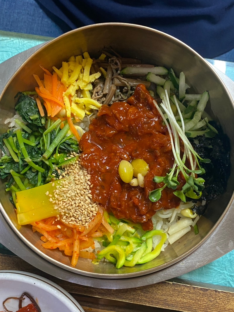 전주 비빔밥 맛집 가족회관 전주한옥마을 육회비빔밥 주차 팁 네이버 블로그