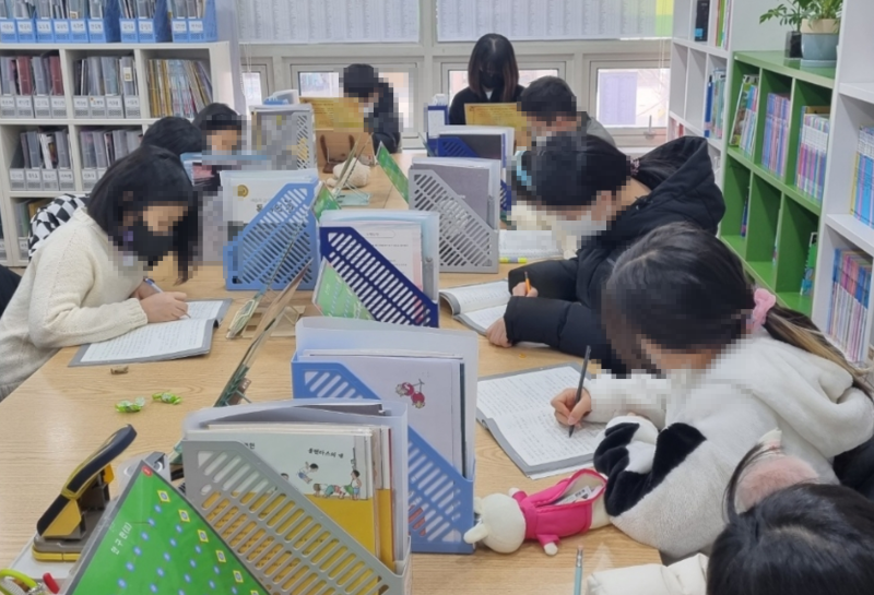 상현동 국어학원 초등 중등 아람영재학원 책통클럽 스터디포스 설명회 네이버 블로그