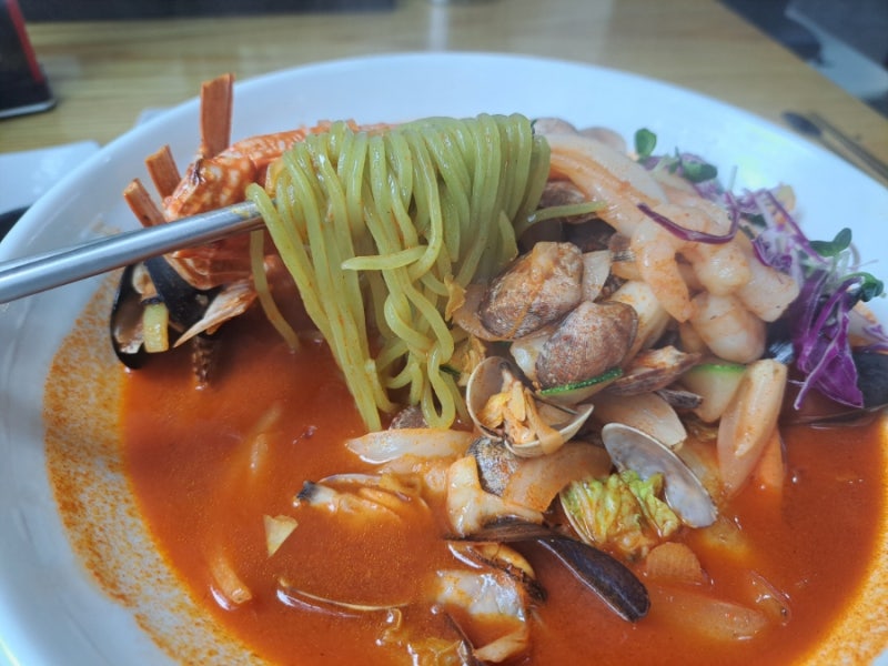오산대역맛집 기대이상이었던 황제바지락짬뽕 T맛집 네이버 블로그