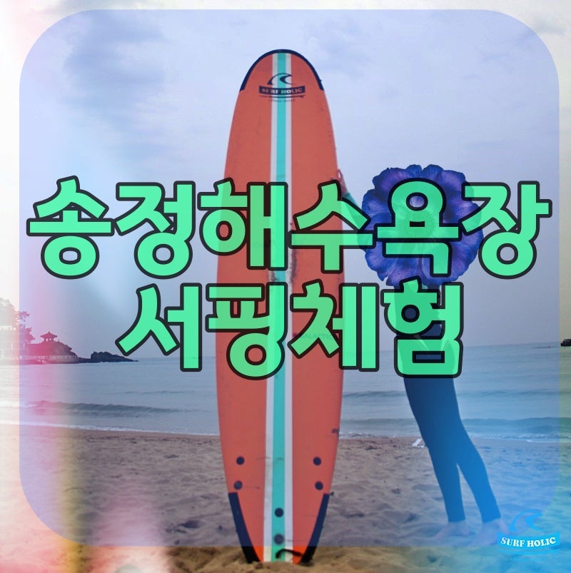 부산 서핑 송정해수욕장 서프홀릭 Feat 6월30일까지 네이버 블로그